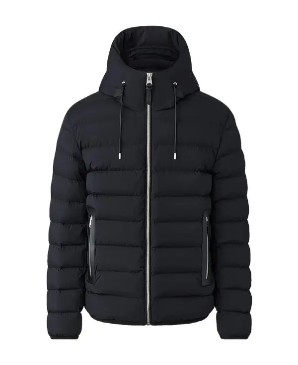 Mackage Matte Padded Down Jacket With Hood