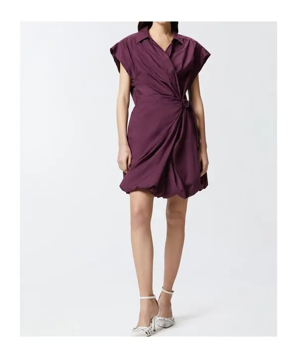 Pinko Ruched Mini Dress
