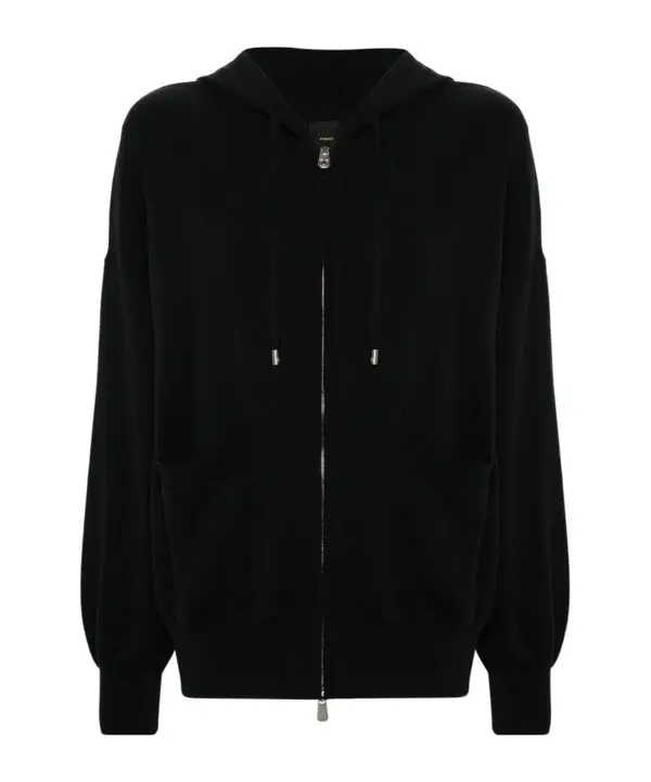 Pinko Zip-up Drawstring Hoodie