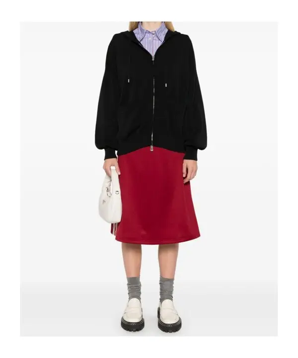 Pinko Zip-up Drawstring Hoodie