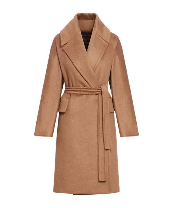 Max Mara Belted Long-sleeved Coat - No