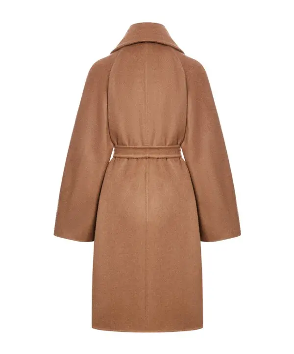 Max Mara Belted Long-sleeved Coat - No