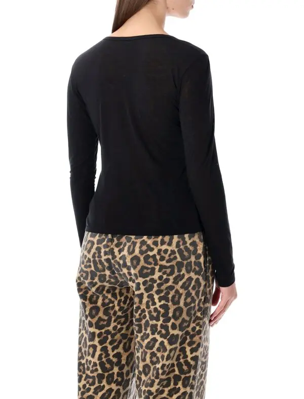 ANINE BING Long-sleeve Sylvie Tee