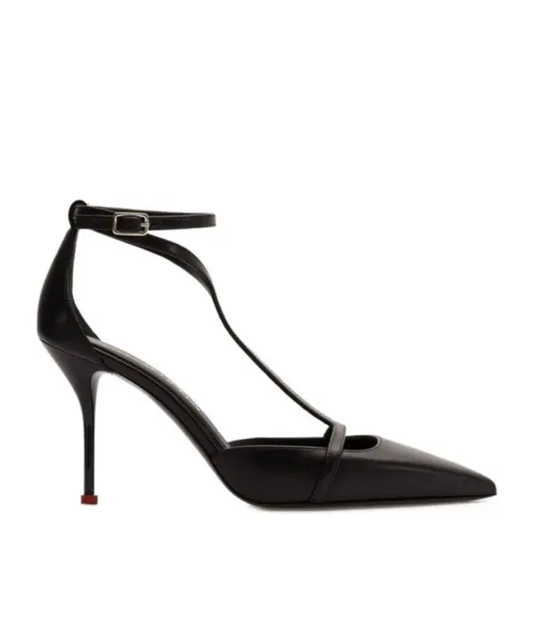 Alexander McQueen 90mm Leather Stiletto Pumps