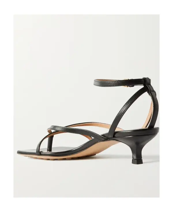Bottega Veneta Square-toe Heeled Sandals