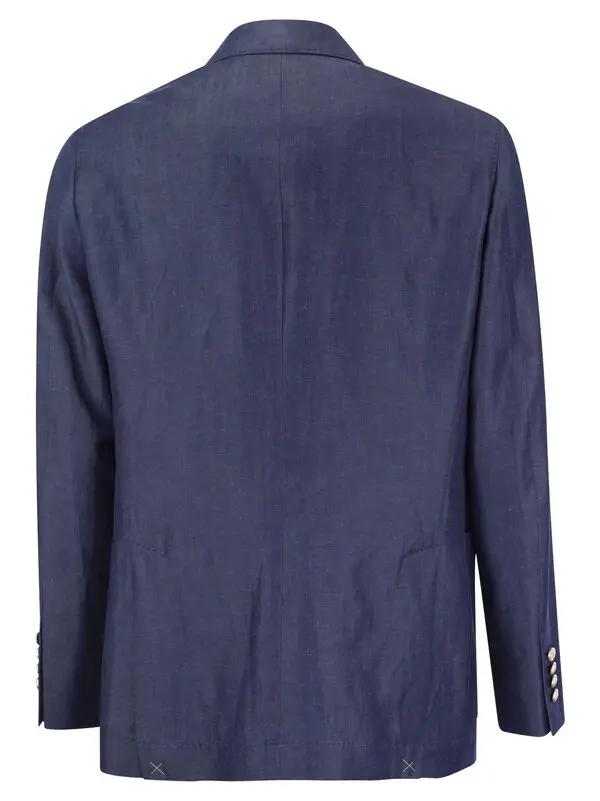 Brunello Cucinelli Double-breasted Jacket - Blue