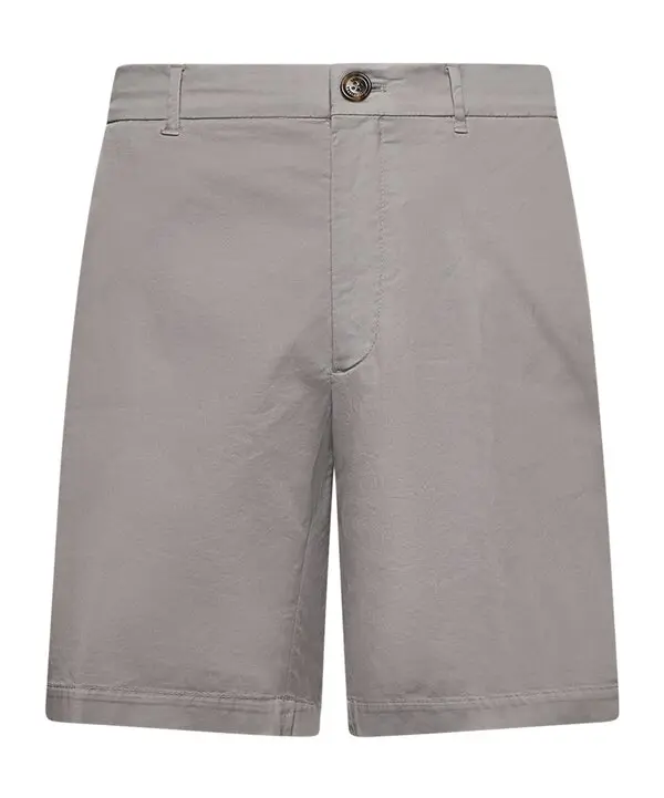 Brunello Cucinelli Mid-rise Bermuda Shorts - Gray