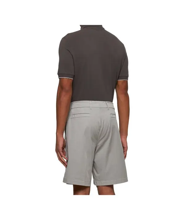 Brunello Cucinelli Mid-rise Bermuda Shorts - Gray