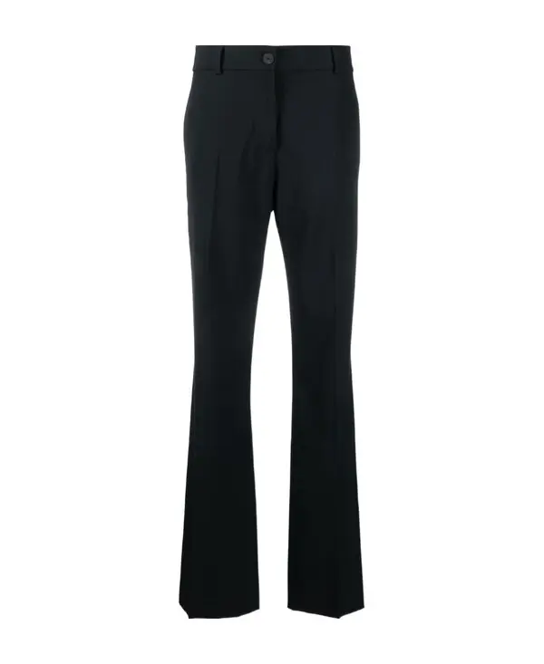 Studio Nicholson Rie Virgin Wool-blend Tailored Trousers - Black