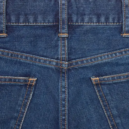 Celine Skinny Jeans In Dark Wash Denim