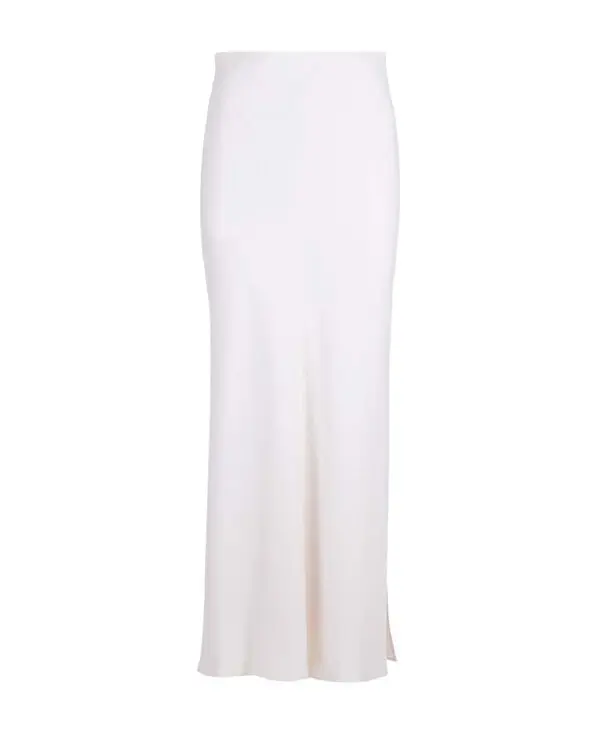 Brunello Cucinelli Side Slit Midi Skirt - No