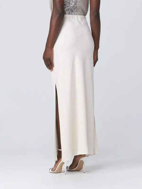 Brunello Cucinelli Side Slit Midi Skirt - No