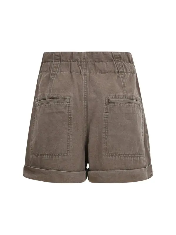 Isabel Marant Étoile Belted High-waist Shorts