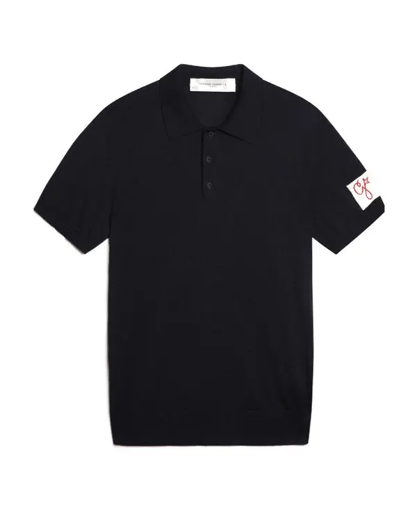 GOLDEN GOOSE Classic Collared Polo Shirt