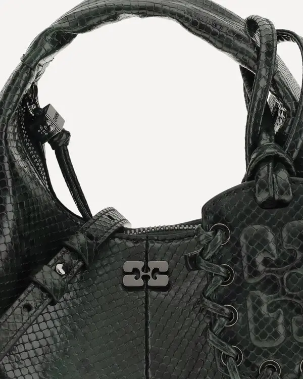 GANNI Mini Shoulder Bag - Black
