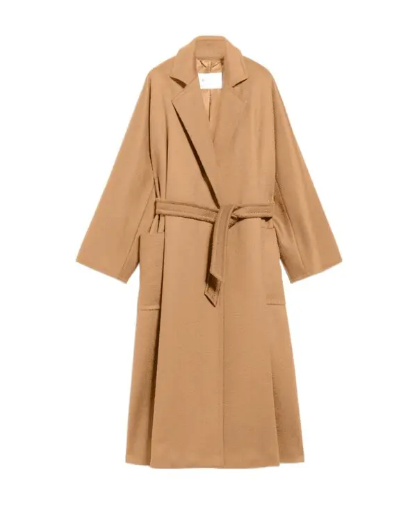 Max Mara Olea Notched Belted Coat