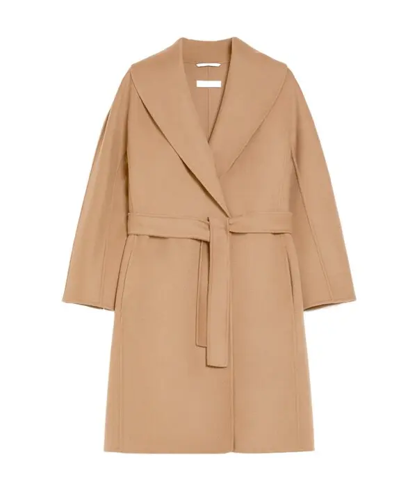 Max Mara Messi Belted Coat - Camel