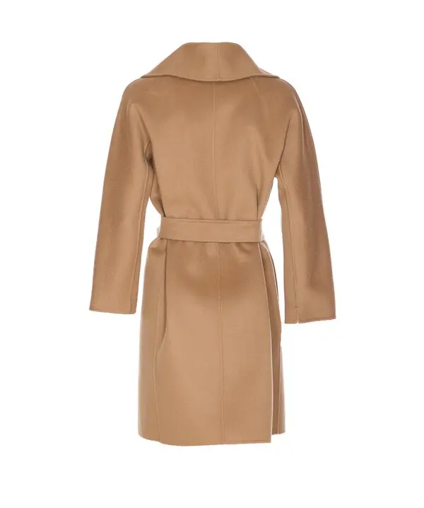 Max Mara Messi Belted Coat - Camel
