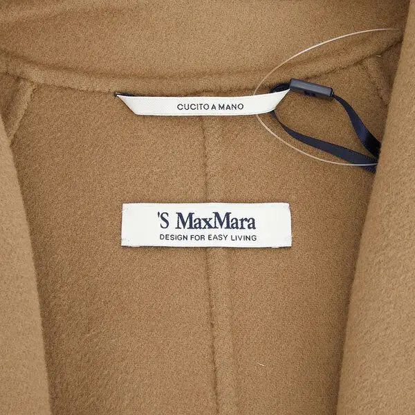 Max Mara Messi Belted Coat - Camel