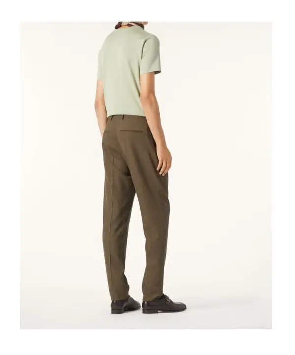 Loro Piana Open-necked Black Shirt - Green