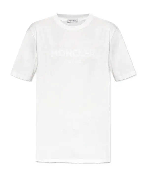 Moncler Logo Detailed Crewneck T-shirt