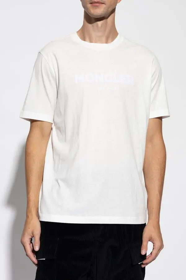 Moncler Logo Detailed Crewneck T-shirt