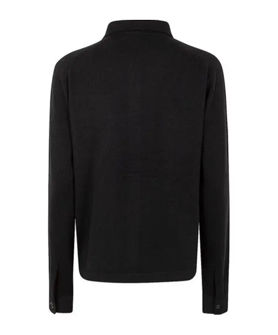 TOTEME Button-up Knitted Shirt With Lapel