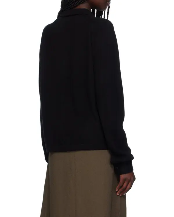 TOTEME Button-up Knitted Shirt With Lapel