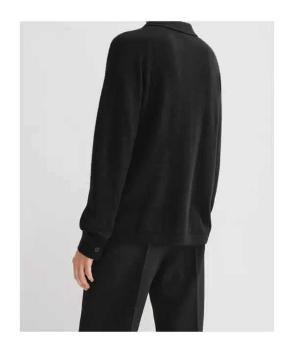 TOTEME Button-up Knitted Shirt With Lapel