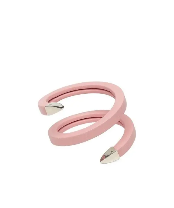 Bottega Veneta Coiled Cuff Bracelet - Pink