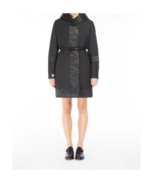 Max Mara Novef Quilted Down Coat - Black