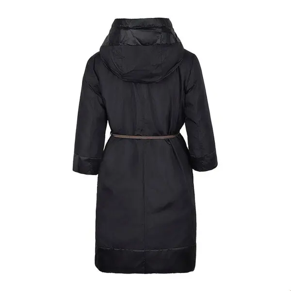 Max Mara Novef Quilted Down Coat - Black