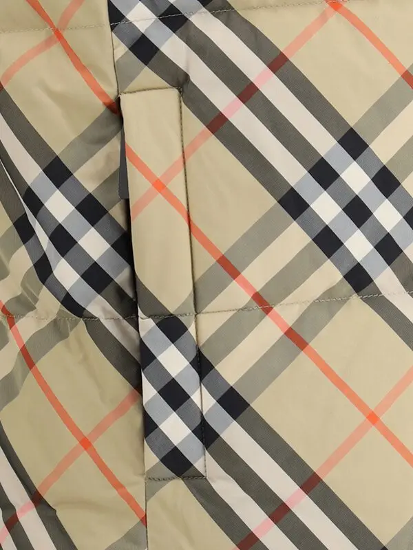 Burberry Checked Reversible Down Vest