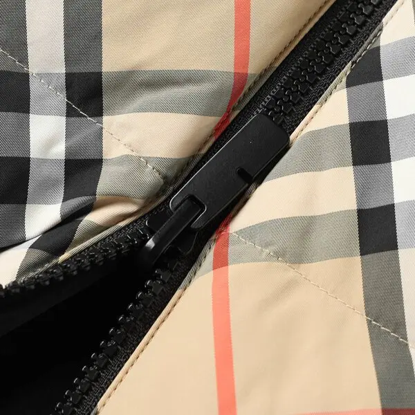 Burberry Checked Reversible Down Vest