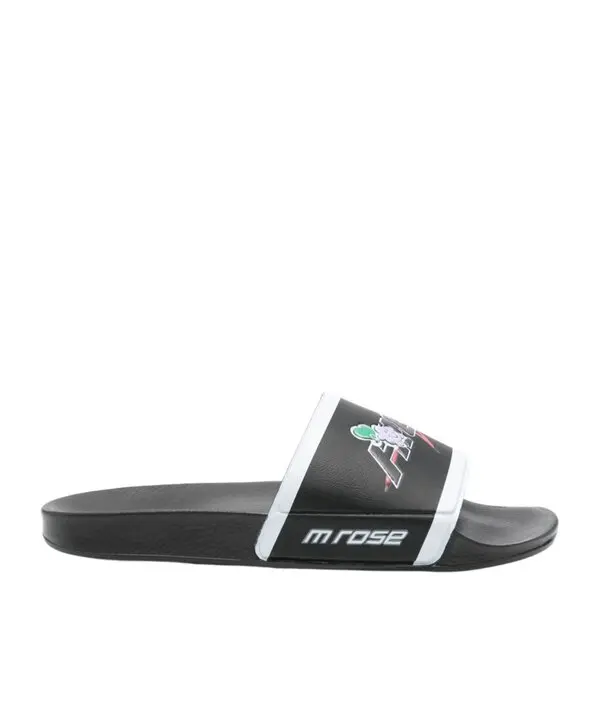 Martine Rose Open Toe Graphic Slides
