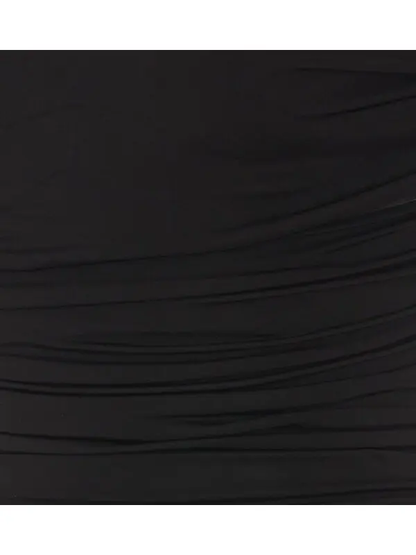 MARINE SERRE Ruched Sleeveless Top With Pleated Details