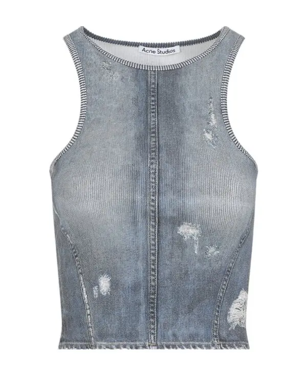 Acne Studios Rib Knit Sleeveless Top
