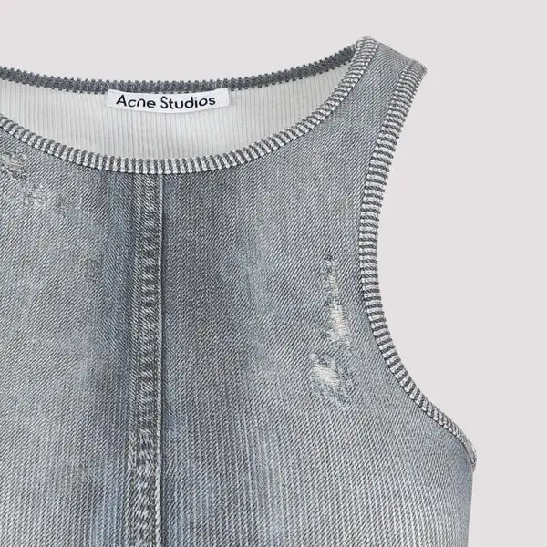 Acne Studios Rib Knit Sleeveless Top