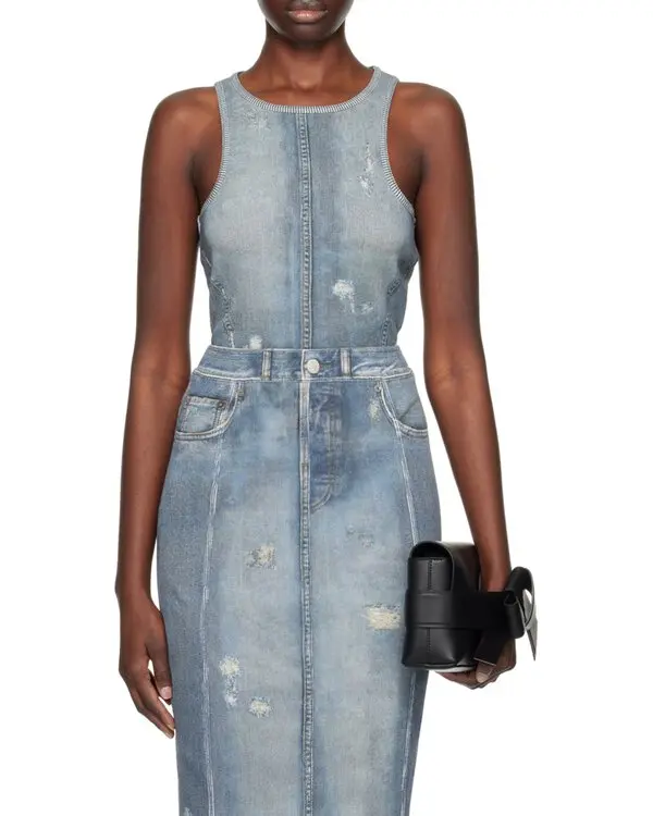 Acne Studios Rib Knit Sleeveless Top