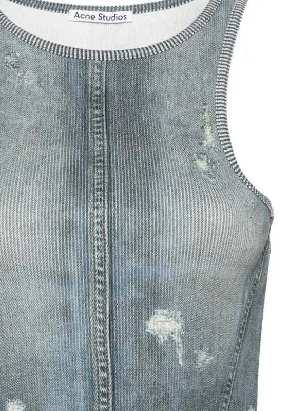 Acne Studios Rib Knit Sleeveless Top