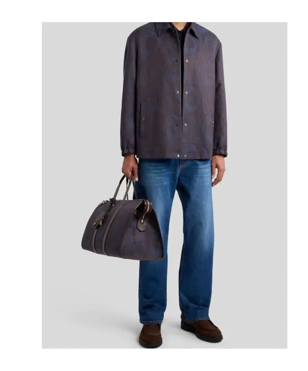 Etro Paisley-pattern Coach Shirt Jacket