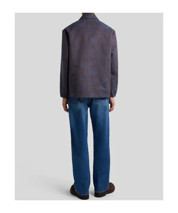 Etro Paisley-pattern Coach Shirt Jacket