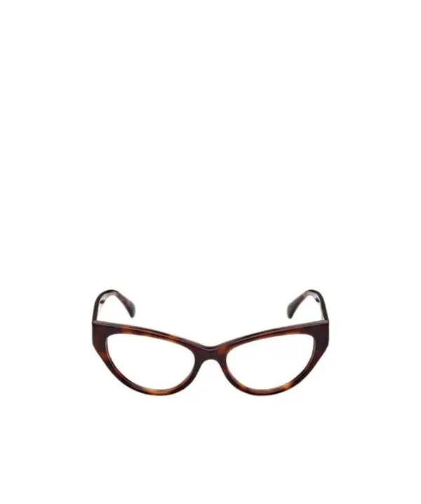 Max Mara Cat-eye Frame Glasses - Deep Havana
