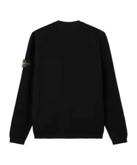 Stone Island Crew Neck Knitwear - Black