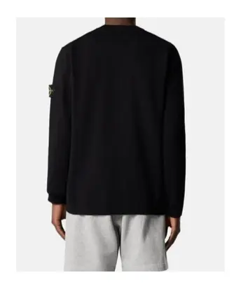 Stone Island Crew Neck Knitwear - Black