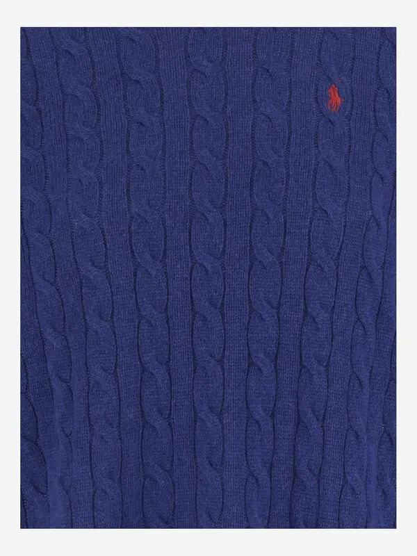 Polo Ralph Lauren Embroidered Crewneck Jumper - Blue