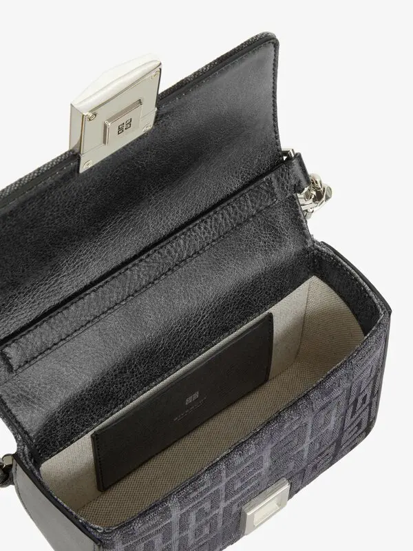 Givenchy Small 4g Bag In Lurex Embroidery With Chain