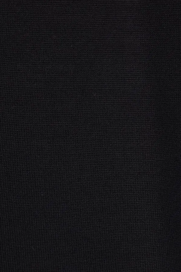 Stone Island Compass Patch Crewneck Jumper - Black