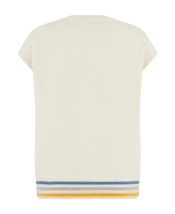 Dior Logo Intarsia V-neck Vest