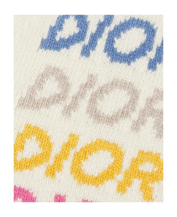 Dior Logo Intarsia V-neck Vest